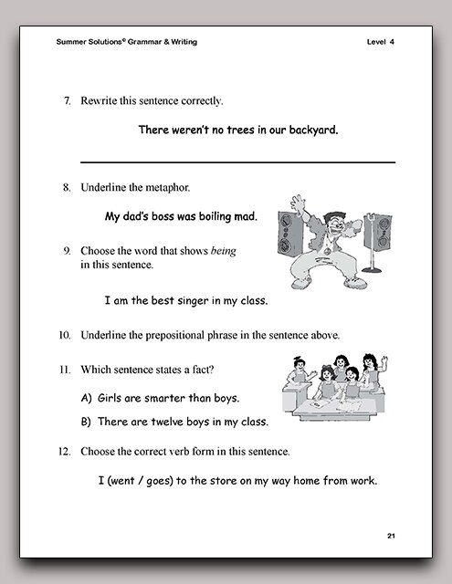 English Grammar & Writing Mechanics 4