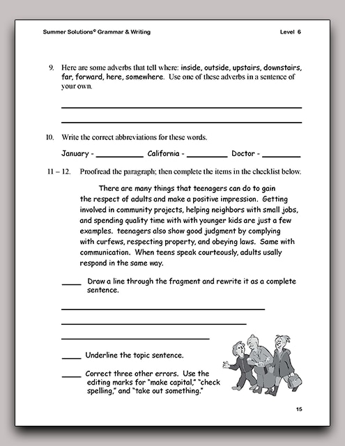 English Grammar & Writing Mechanics 6