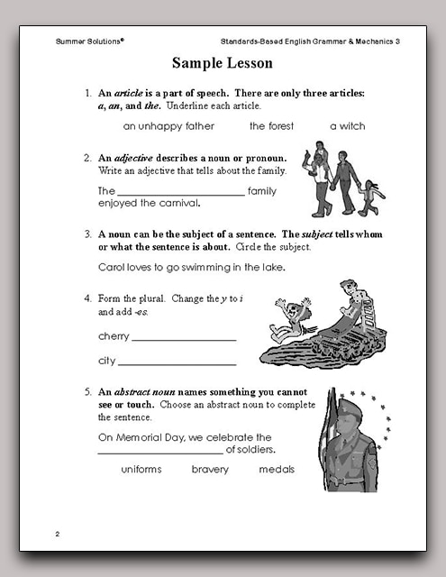 Standards-Based English Grammar & Mechanics 3