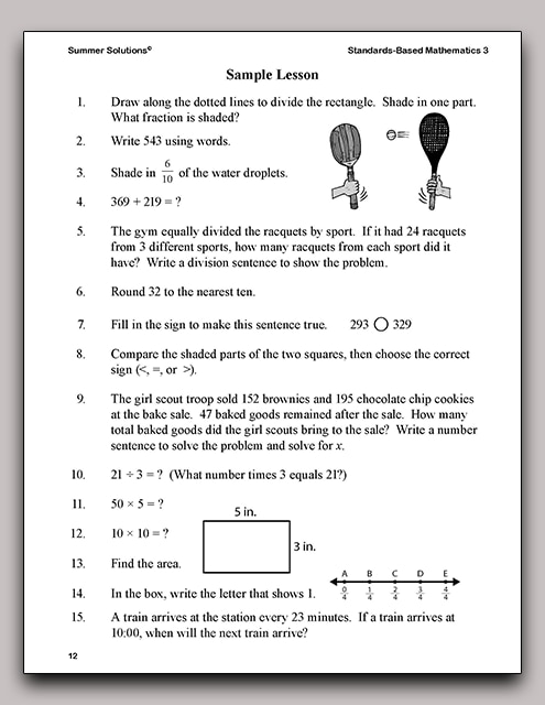 Standards-Based Mathematics 3