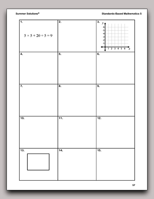 Standards-Based Mathematics 5