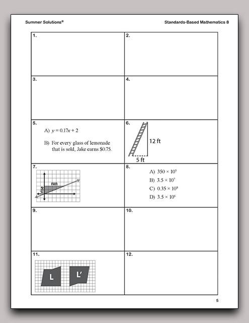 Standards-Based Mathematics 8